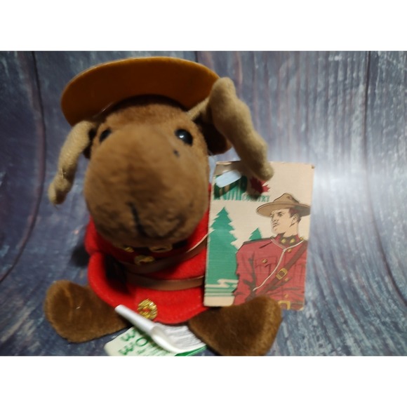 Small Pets | Rcmp Country Wild Wonders Canadian Mountie Plush Lot Moose ...